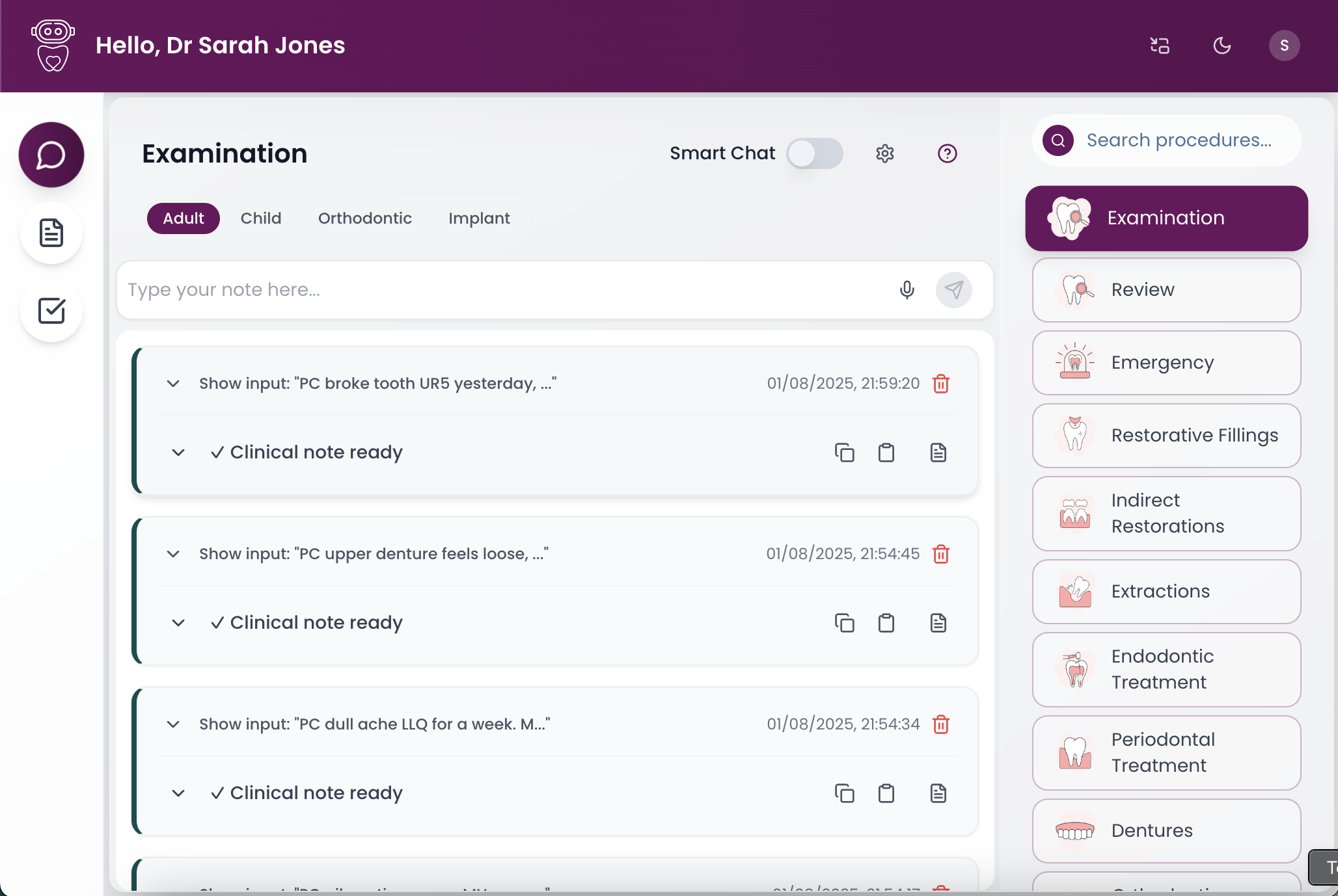 CliniBot - AI-Powered Clinical Documentation